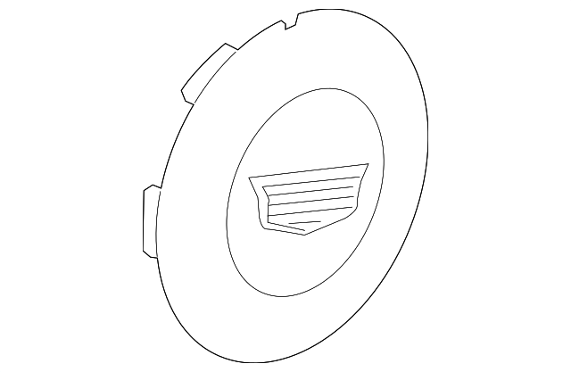 2015-2020 Cadillac Front and Rear Wheel Trim Cap 23432315 GM ...