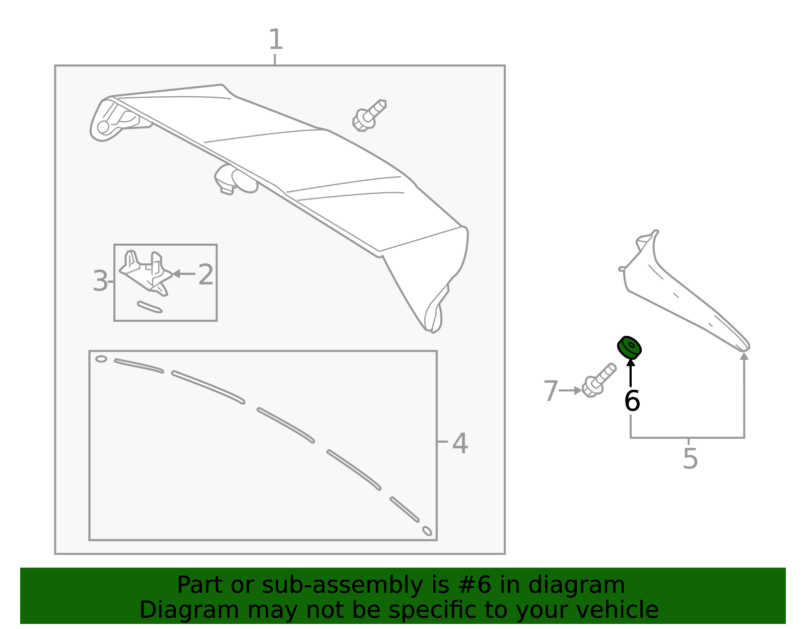 90182-06009 - Side Spoiler Nut - 2014-2020 Toyota | Nucar Toyota of ...