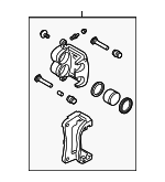 Genuine OEM Subaru Brake Calipers | Subaru Parts Plus