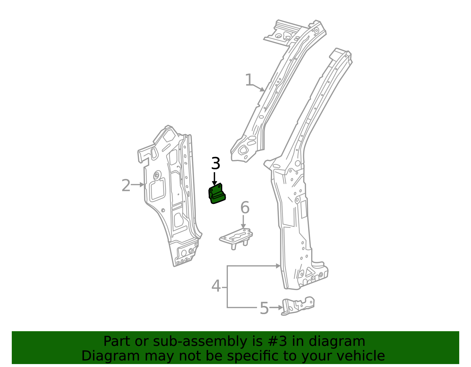 22999187 - Driver Side Plenum Drain Valve | GM Parts Center