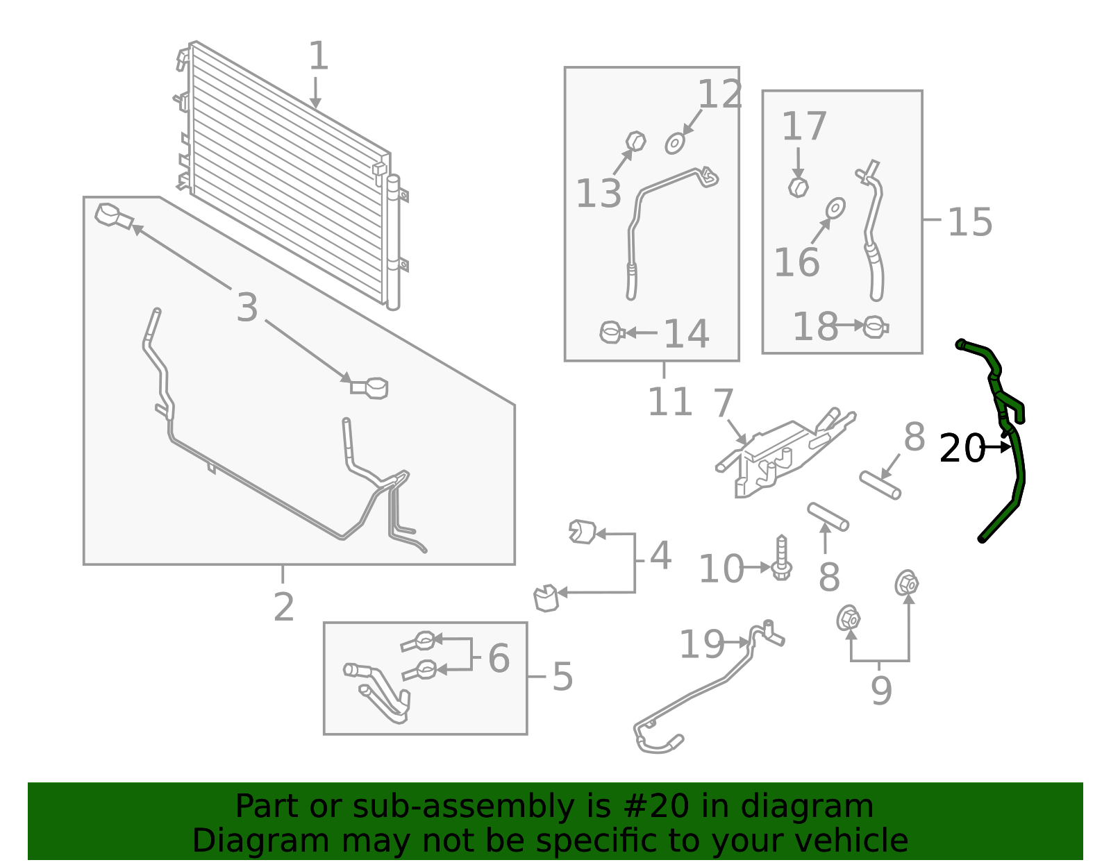 K2GZ-7A031-A - Oil Inlet Tube 2019-2024 Ford | Ford Parts Direct