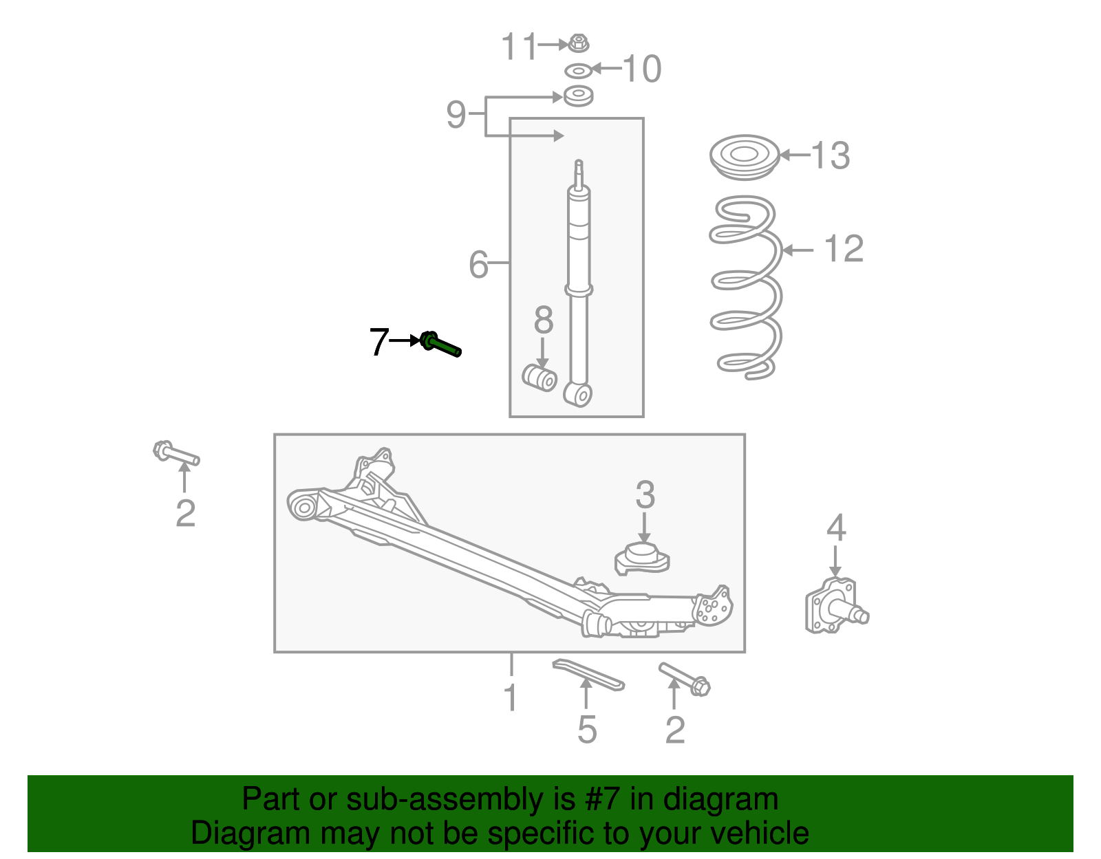 90176-SFA-010 - 2007-2008 Honda Fit - Bolt Flange (10X73) | Honda Car ...