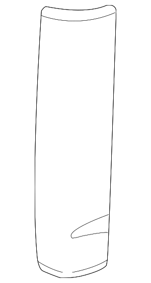Rear Passenger Side Door Outer Extension Panel 84410858 | Discount Auto ...
