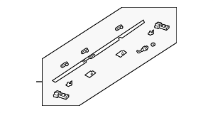 68422653AB - Frame Side Rail Left - 2019 2020 Ram 1500 | Mopar Parts Canada