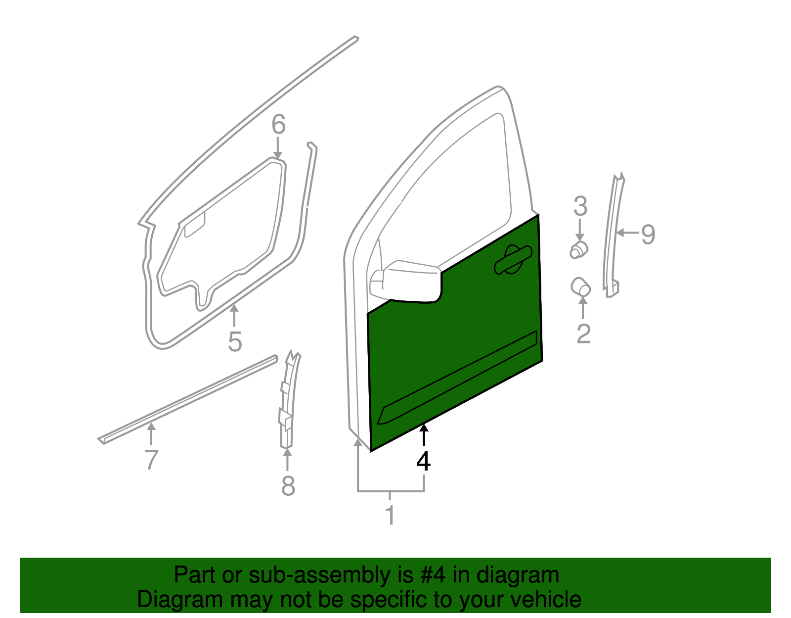 80152-9BE1F - High-Quality Door Outer Panel for 2012-2019 Nissan ...