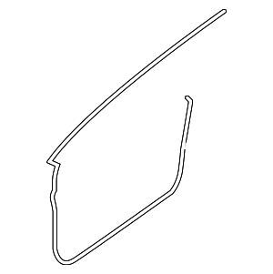 2005-2021 Nissan Surround Weather-Strip 80831-EA00E | Parts for Nissans