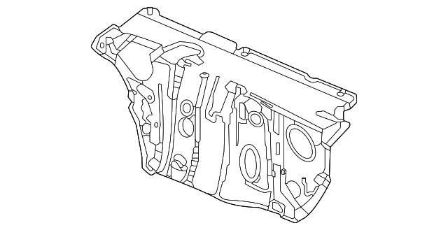 74251-TZ5-A01 - 2016-2025 Honda - Insulator Dashboard (Lower/Outer ...