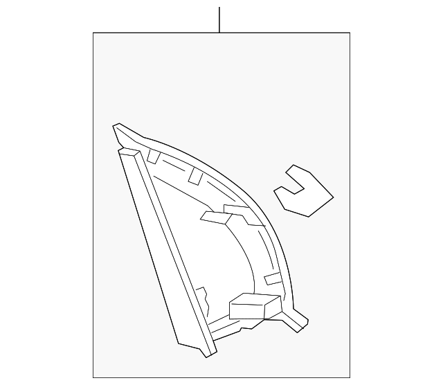 76220-T7W-A01 - Upper Trim 2016-2022 Honda HR-V | Honda Parts Online