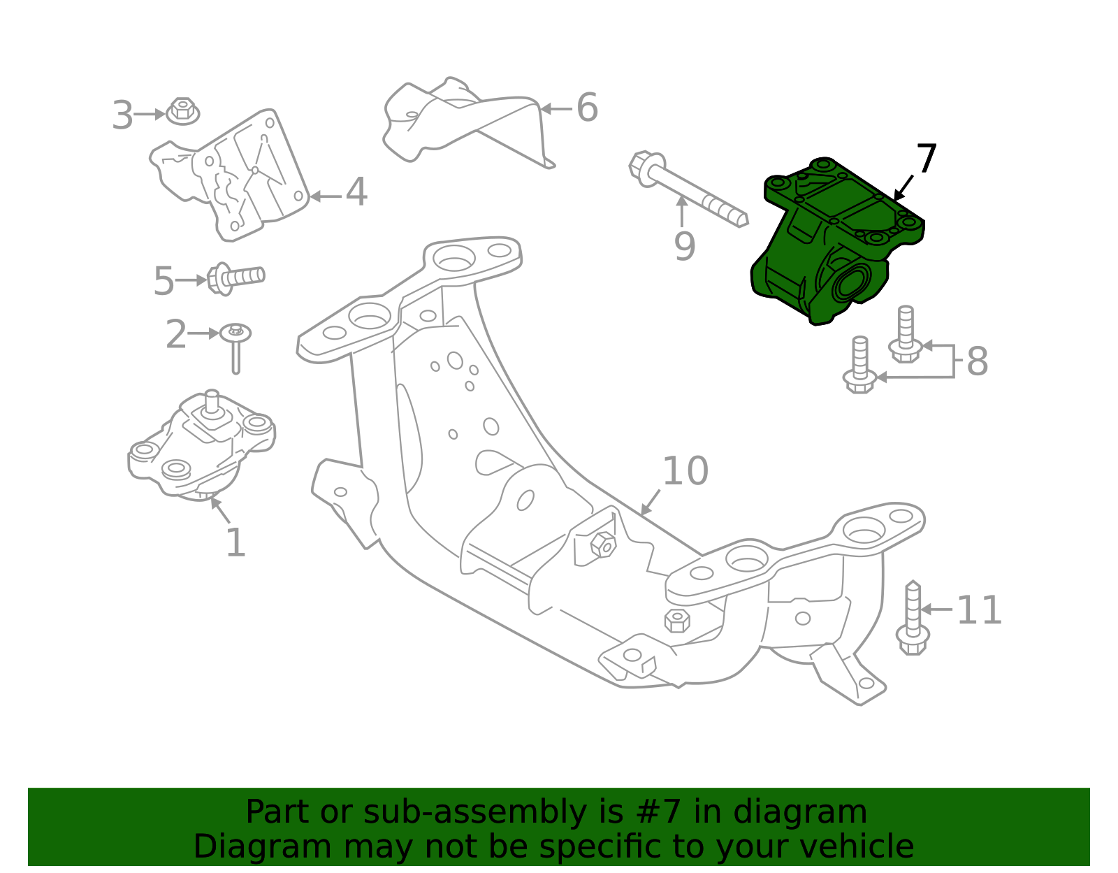 2005-2023 Land Rover Mount LR092039 | OEM Parts Online