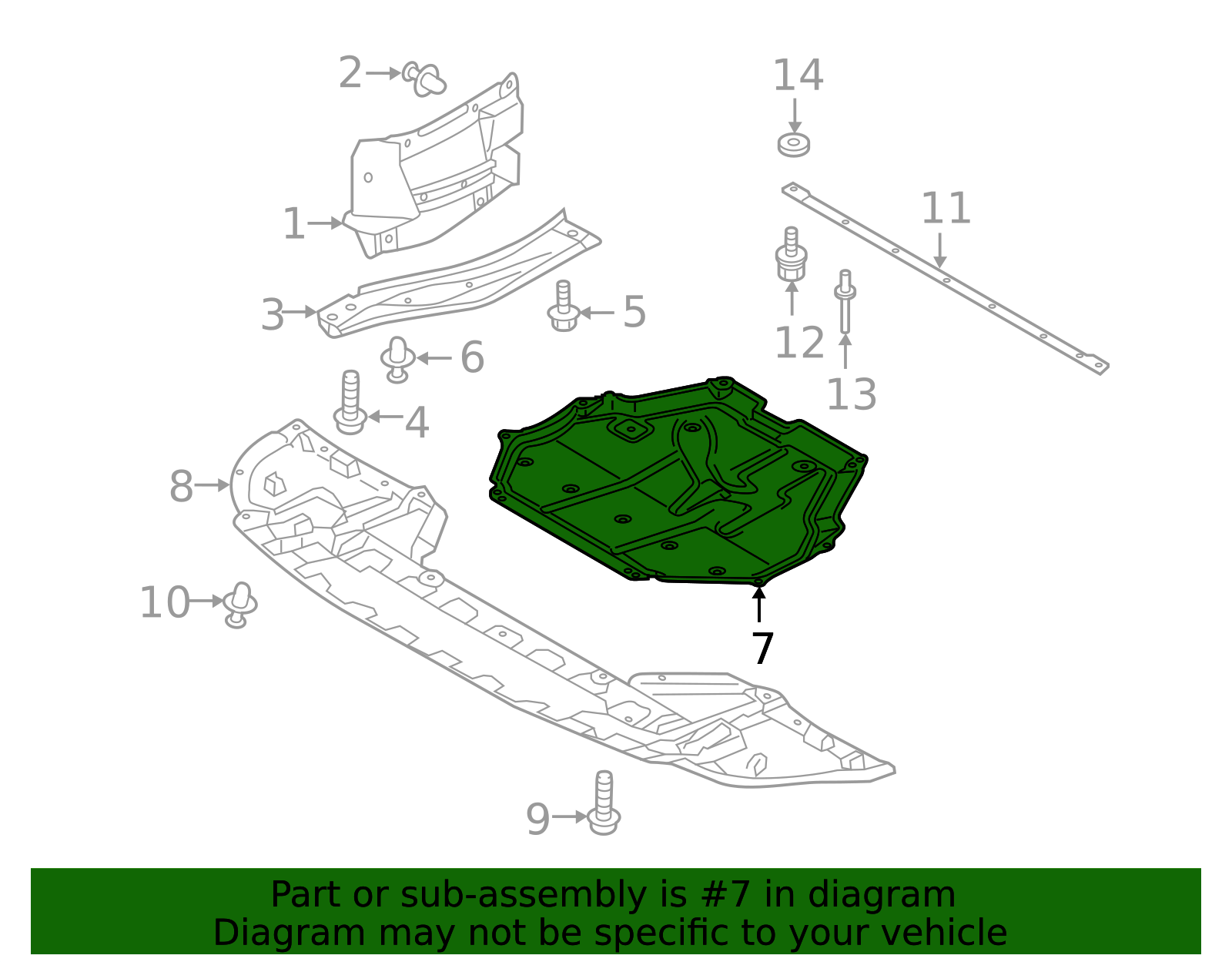 75831W000P - Center Cover 2018-2022 Mitsubishi Outlander PHEV ...