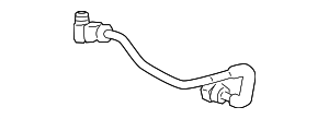 Genuine Toyota Vent Hose part# 77404-52060 for 2012-2018 Toyota Yaris ...