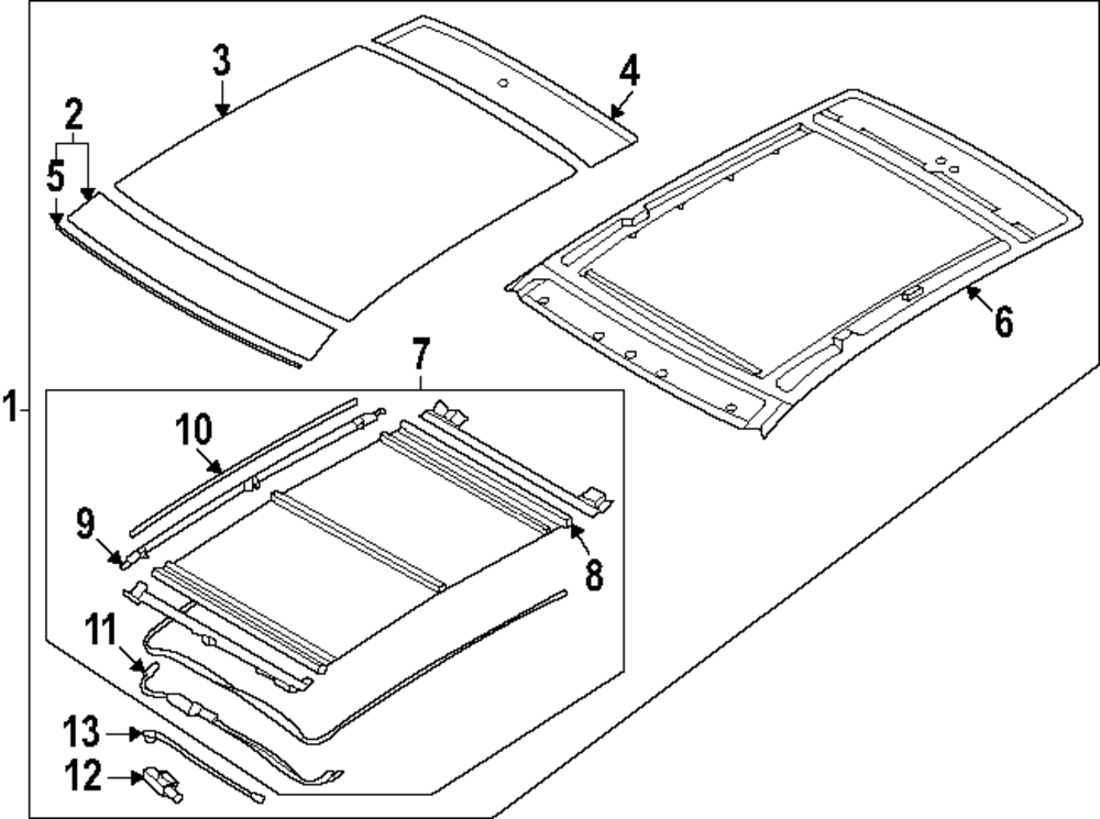 81673-GI000 - 2022-2024 Hyundai Ioniq 5 - Seal | Conicelli Hyundai