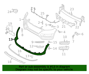 2019-2021 Hyundai Tucson Lower Cover 86512-D3500 | OEM Parts Online