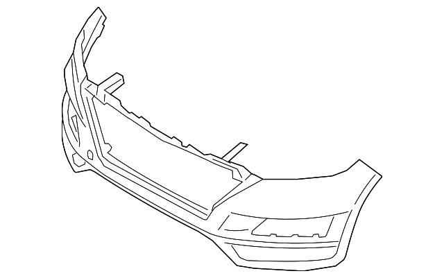 2019-2021 Hyundai Tucson Bumper Cover 86511-D3500 | OEM Parts Online