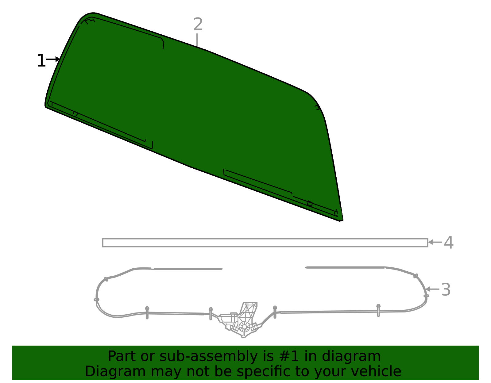 Back Glass 68157026AK | Mopar Parts Canada