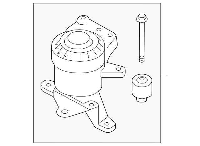 Ford Dealership 2017-2020 Ford Mount HG9Z-6038-A | Ford Parts Catalog