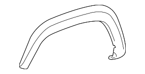 Fender Flare (Left, Front) 75872-04060 | Lithia Toyota Parts