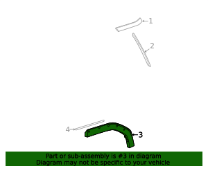 75606-60200 - High-Quality Wheel Opening Molding for 2024-2025 Lexus ...