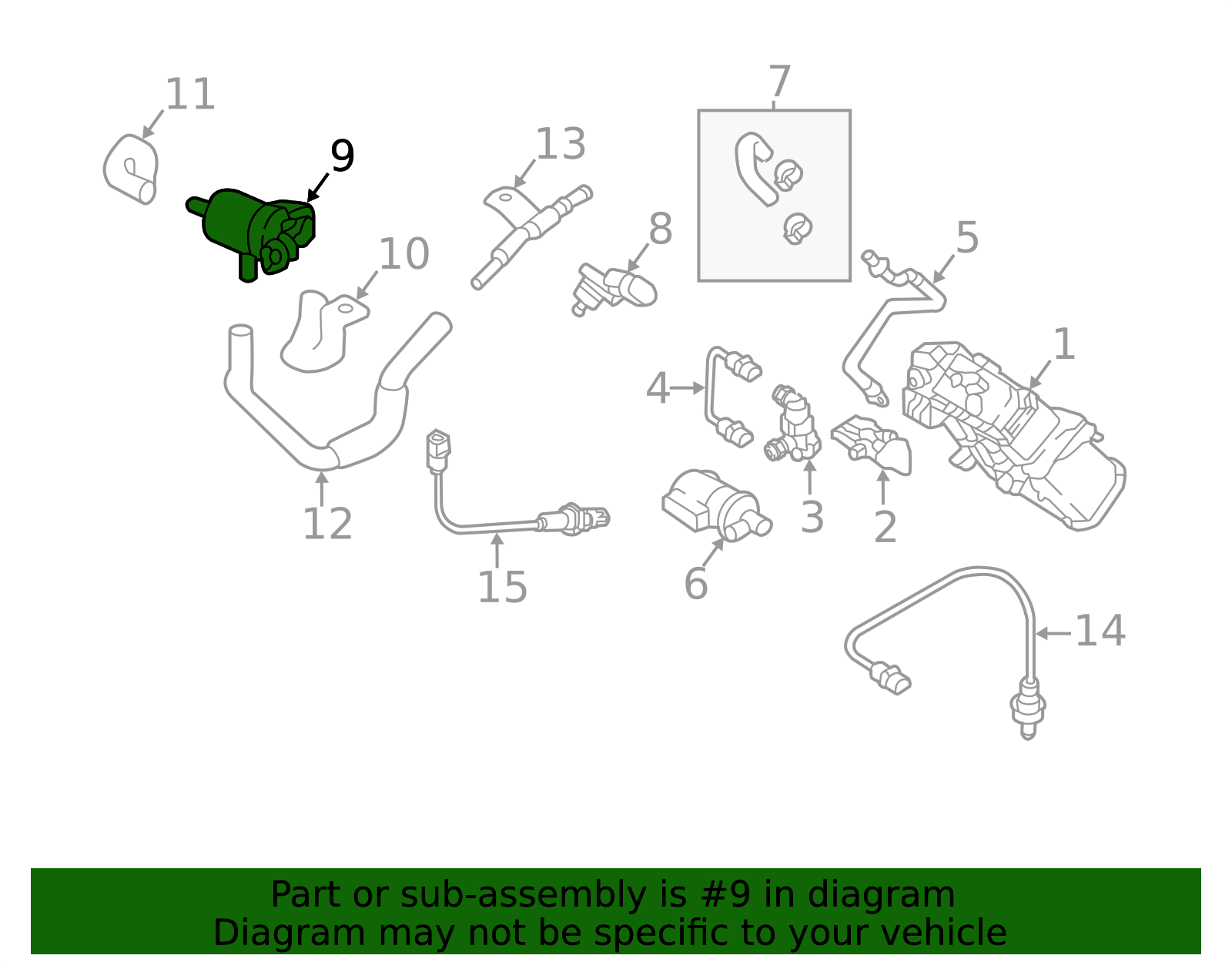 Purge Control Valve 28910-3F700 | MotorMotor