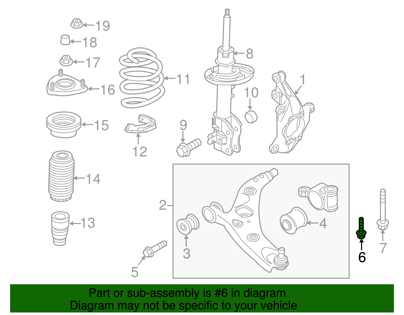 2014-2018 Mazda 3 OEM NEW 2014-2018 Mazda 3 Suspension Lower Control ...