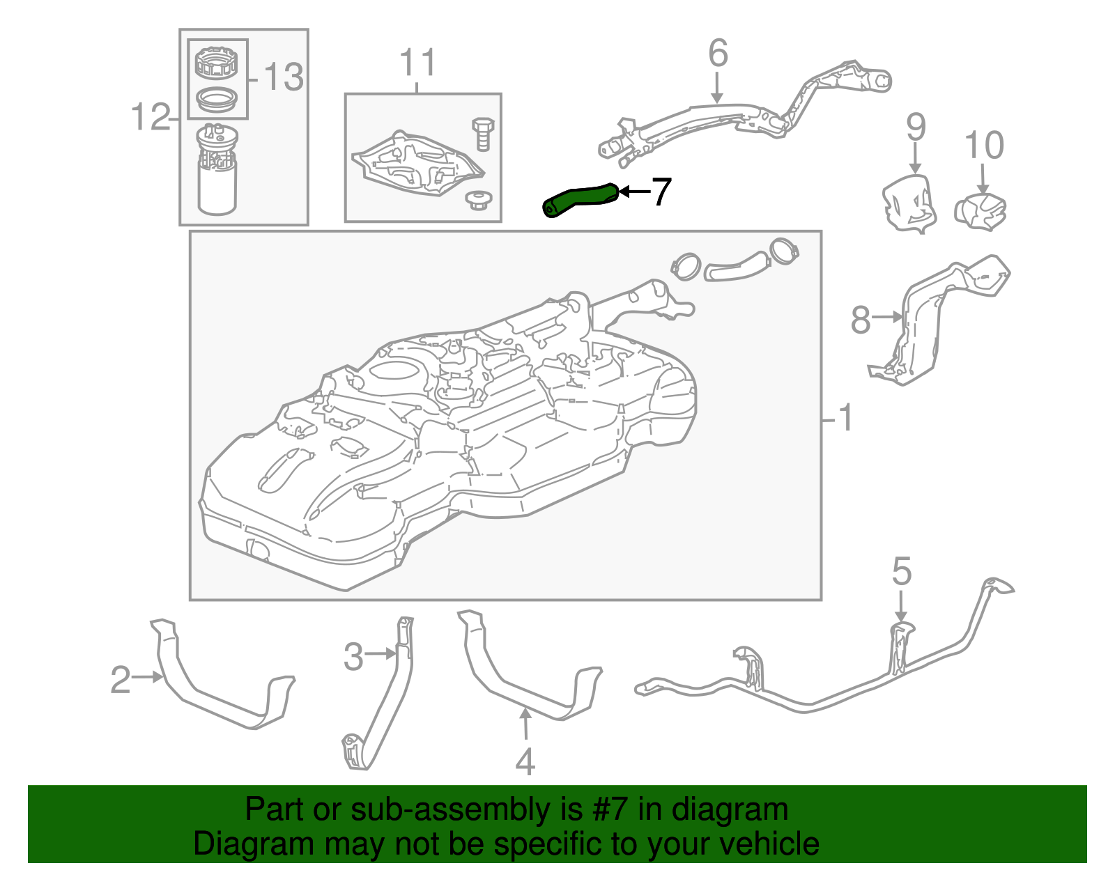 17651-SCV-A01 - Connector Tube 2003-2005 Honda Element | Honda Parts Online