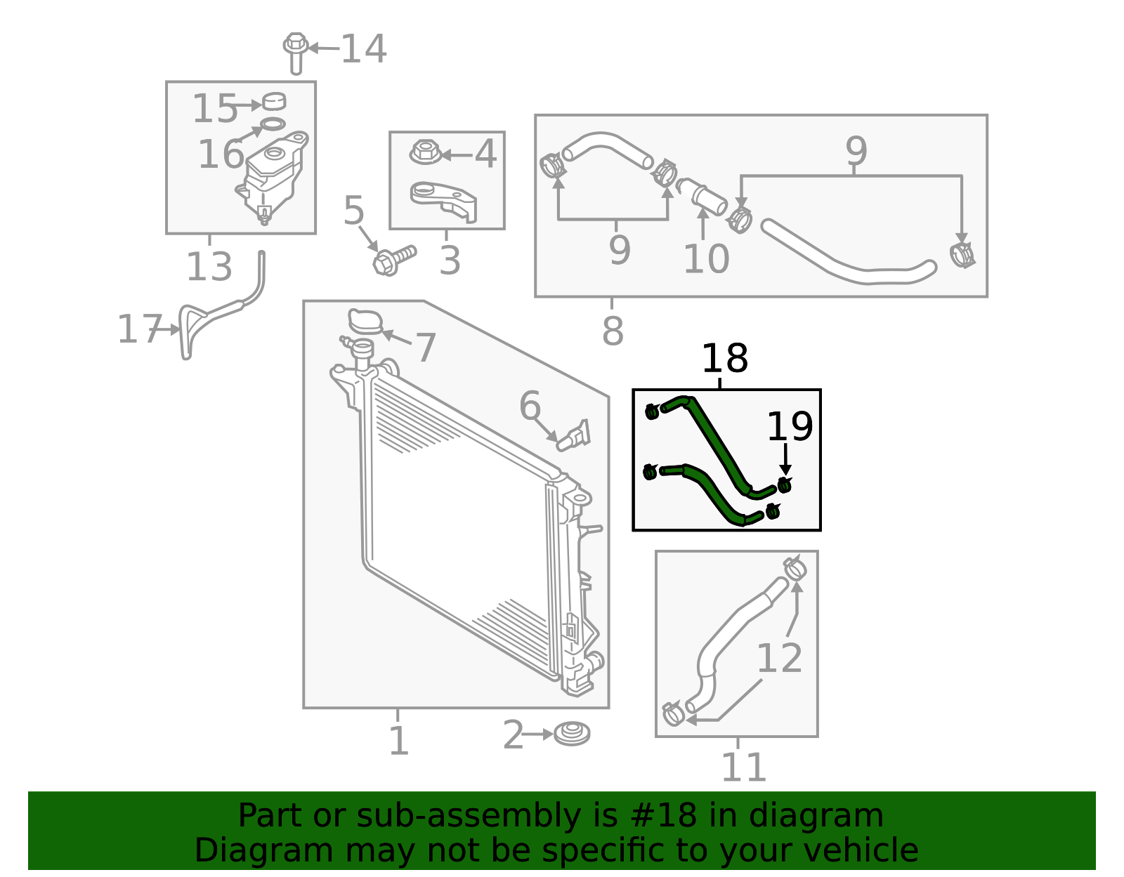 25420-C6700 - Oil Cooler Tube 2016-2018 Kia Sorento | Kia.Parts Store
