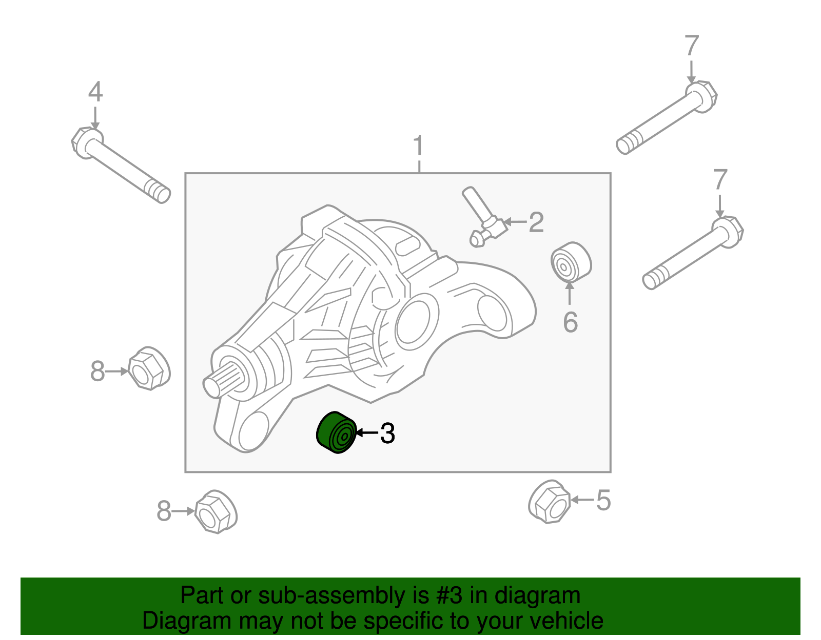 2011-2018 Porsche Cayenne Front Mount 958-349-337-40 | OEM Parts Online