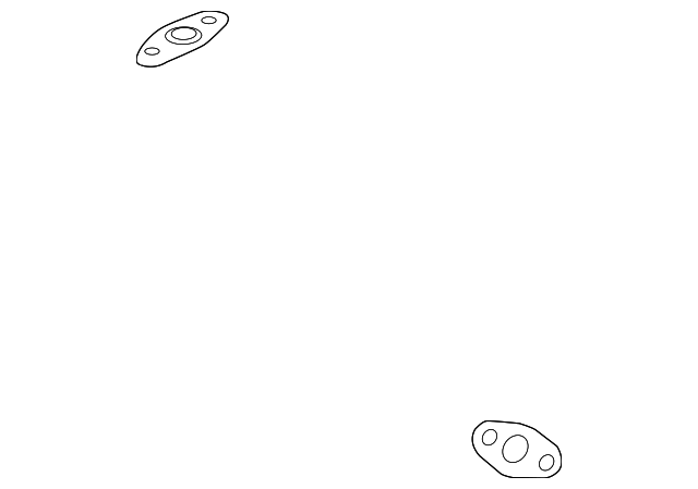 2016-2025 GM Turbocharger Oil Return Pipe Gasket 12640468 GM ...