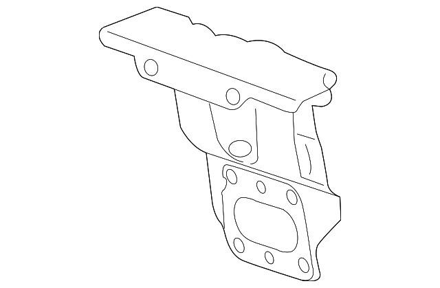 2016-2025 GM Turbocharger Heat Shield 12673929 GM | GMPartsDirect.com