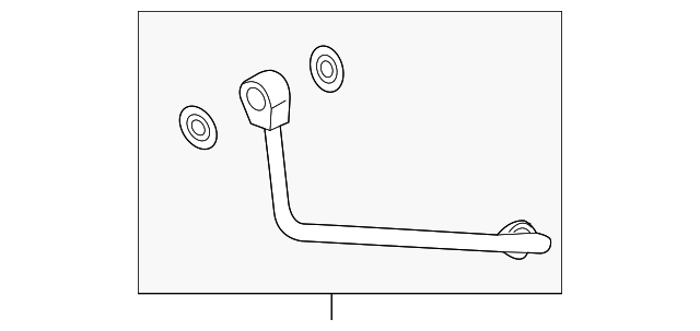 2016-2025 GM Turbocharger Coolant Feed Pipe 12690018 GM | GMPartsDirect.com