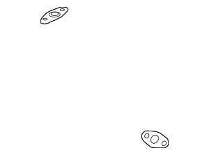 2016-2025 GM Turbocharger Oil Return Pipe Gasket 12640468 GM ...