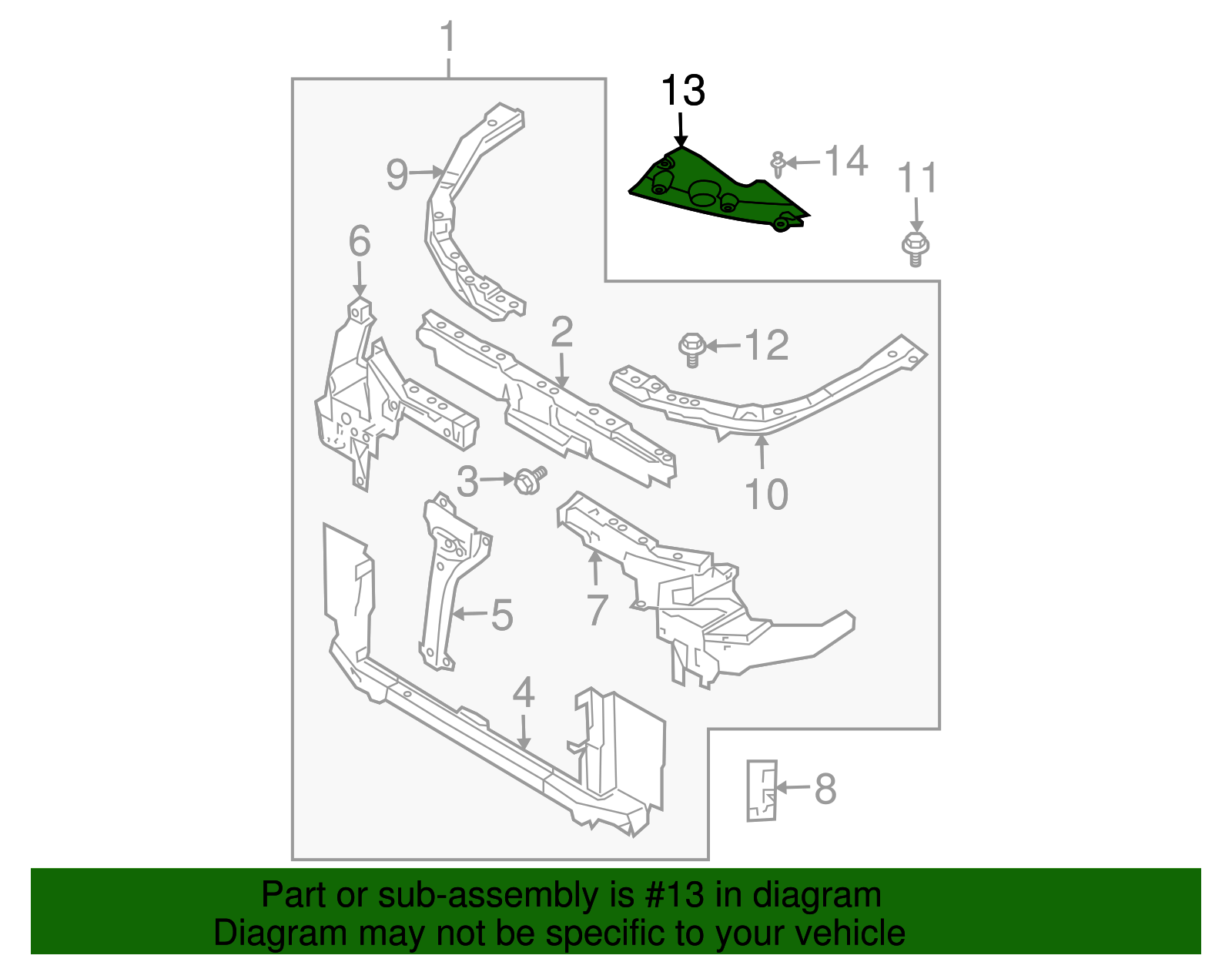 2003-2007 Nissan Murano Sight Shield 62580-CA000 | Bill Kay Nissan Parts
