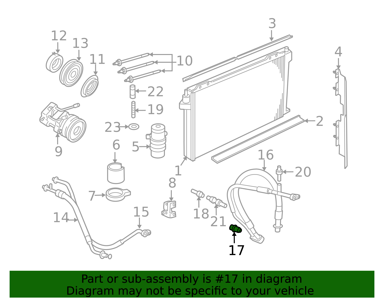 F65Z-19D644-AA - Pressure Relief Valve 1995-2024 Ford | Group 1 Auto Parts