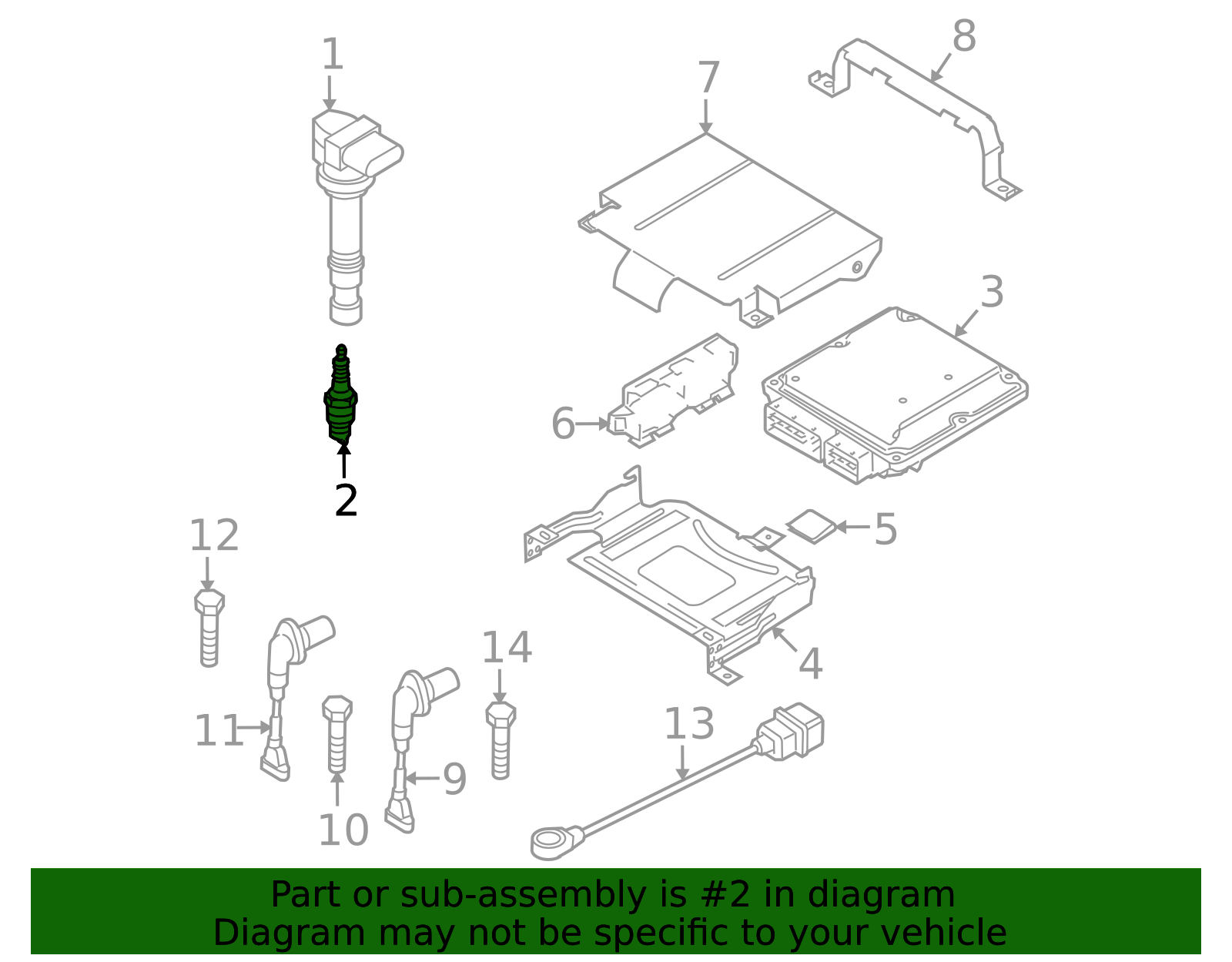 06H-905-621-A - Volkswagen Spark Plug 2009-2018 Volkswagen ...