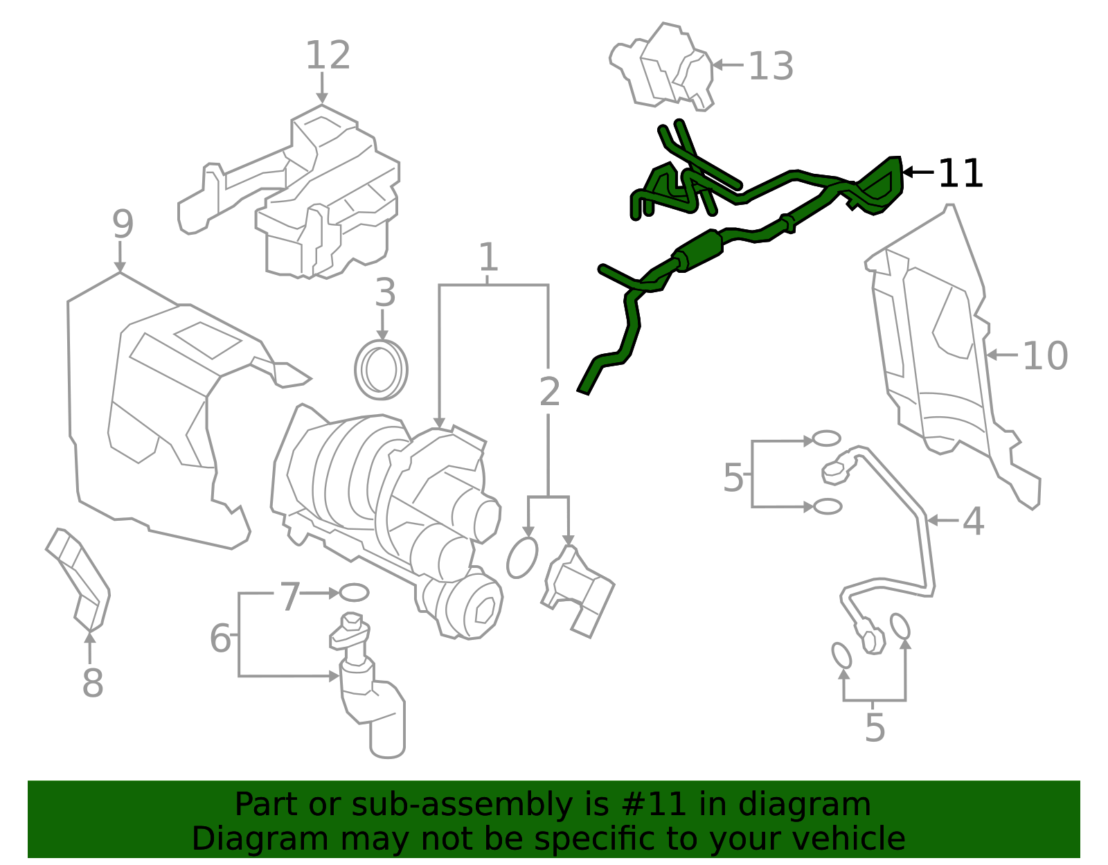 11-65-7-570-465 - Vacuum Harness | BMWPartsHub