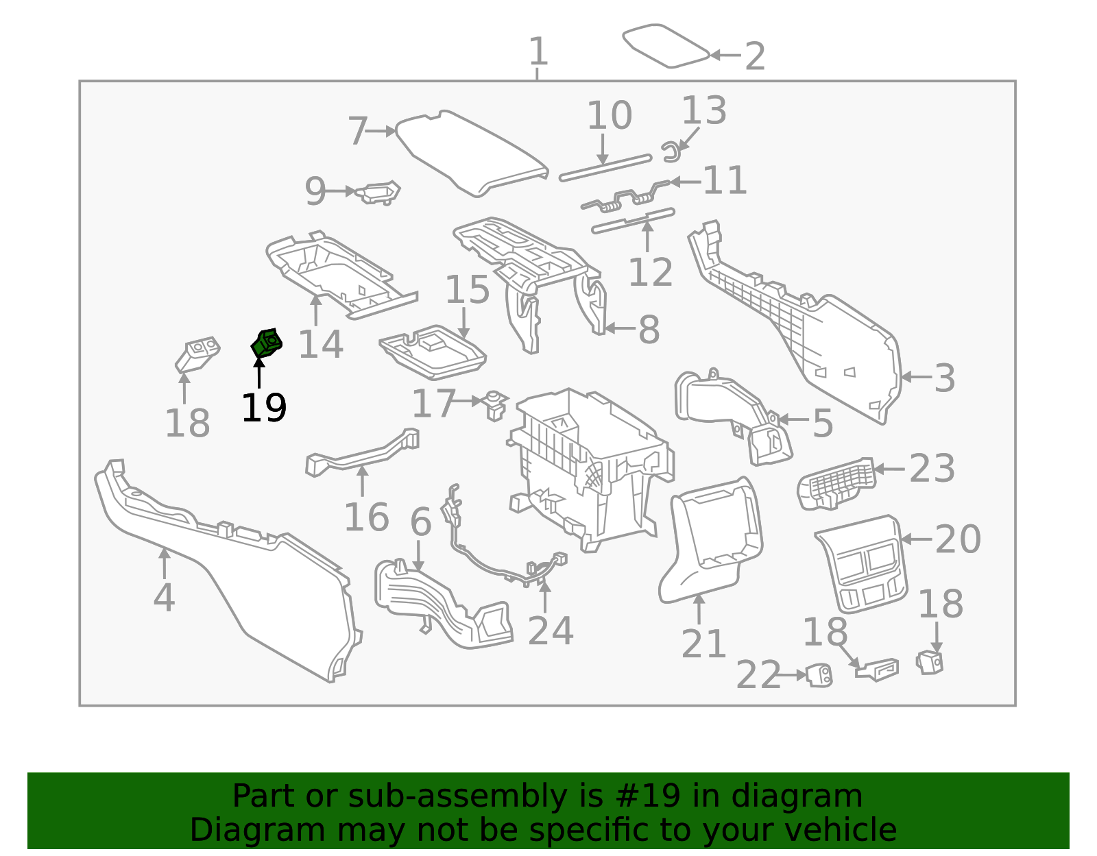 2018-2020 Toyota USB Port 86190-06060 | OEM Parts Online