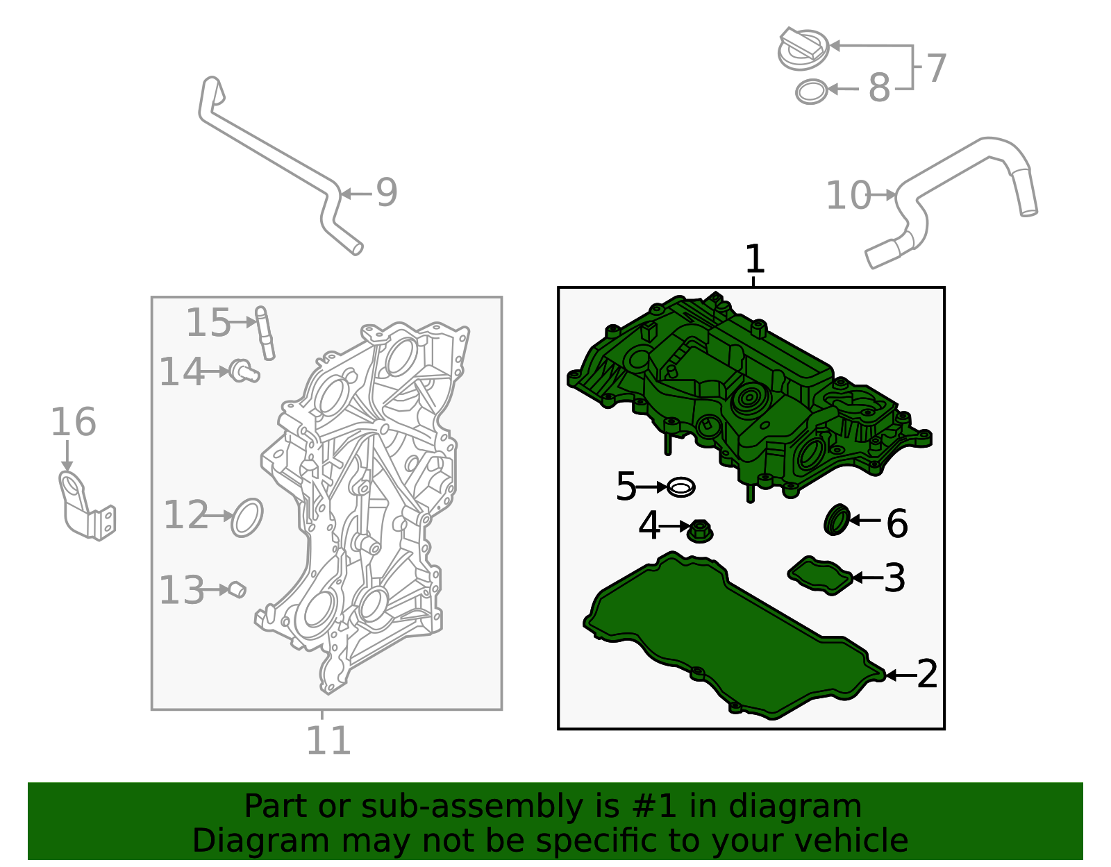 Hyundai - 22410-2M800 - Valve Cover - 2021-2025 Hyundai | OEM Hyundai ...