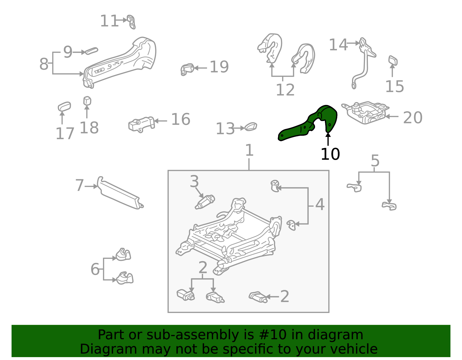 71894-24020-A0 - High-Quality Seat Trim Panel for AutoNation Parts