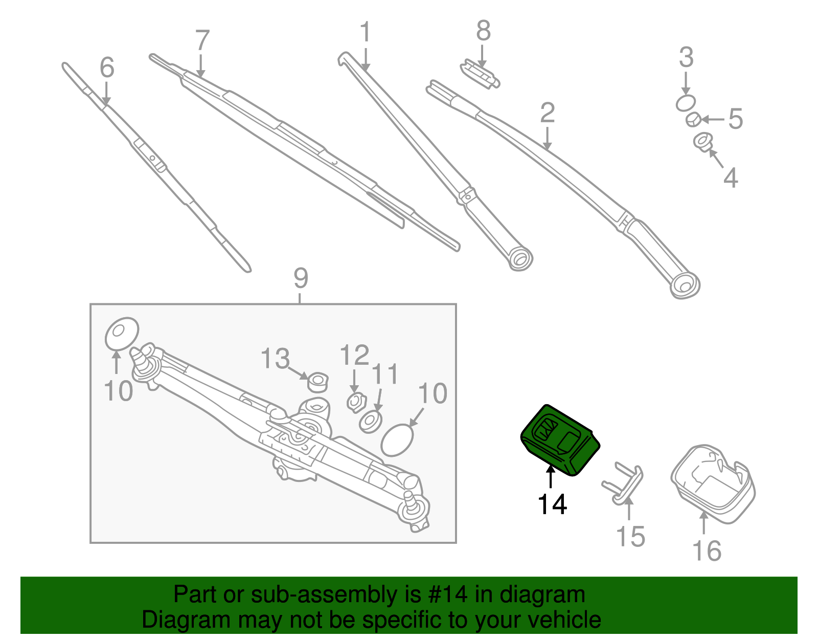 Genuine Rain Sensor for 2000-2010 BMW | OEM Part# 61-35-6-923-954 | BMW ...