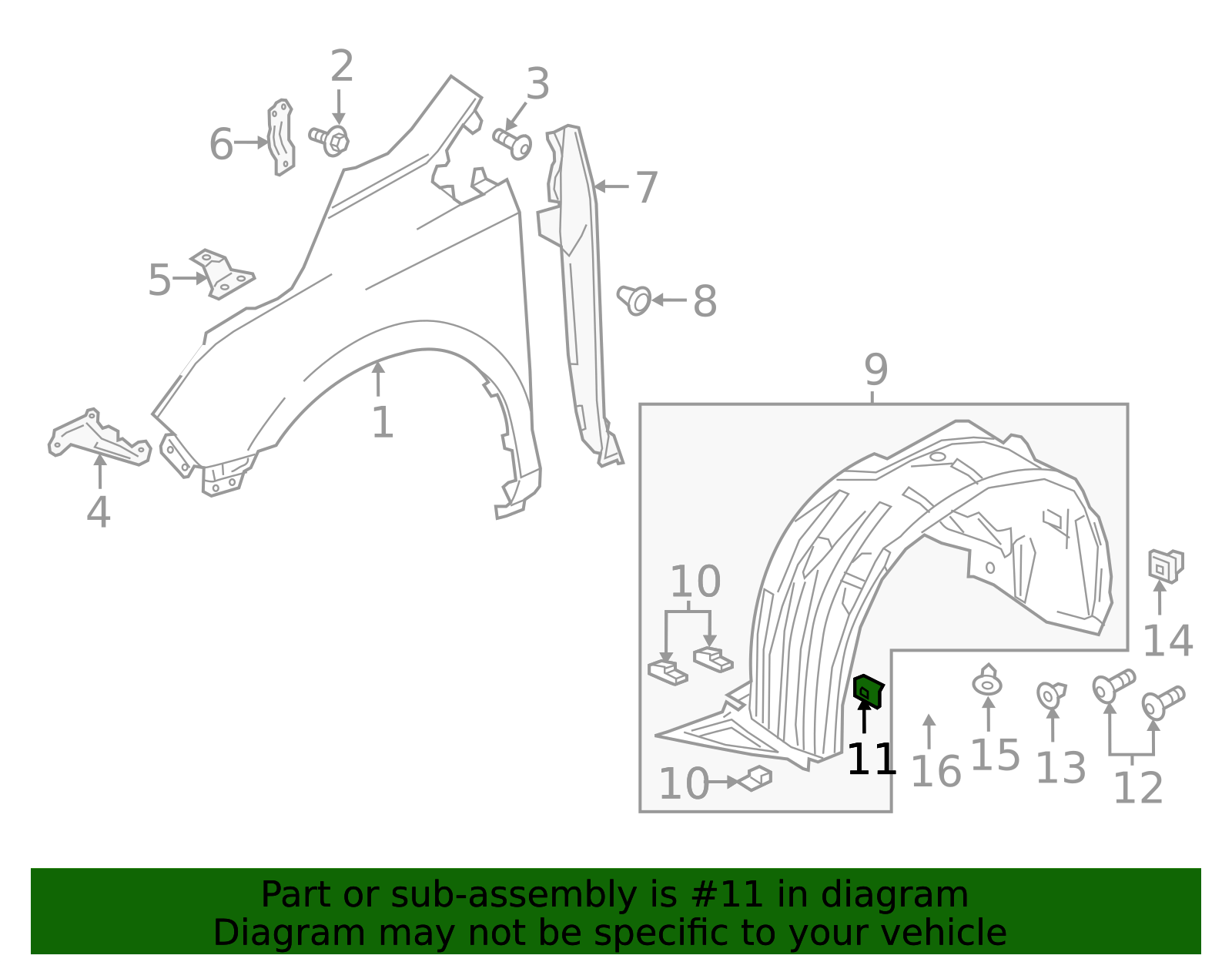 90101-S2X-003 - Nut Spring (5MM) - 2018-2020 Honda Odyssey | Genuine ...