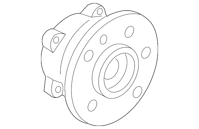 33-41-6-851-589 - Rear Hub & Bearing - 2016-2021 BMW | Buy BMW Parts Now