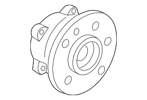 33-41-6-851-589 - Rear Hub & Bearing - 2016-2021 BMW | Buy BMW Parts Now