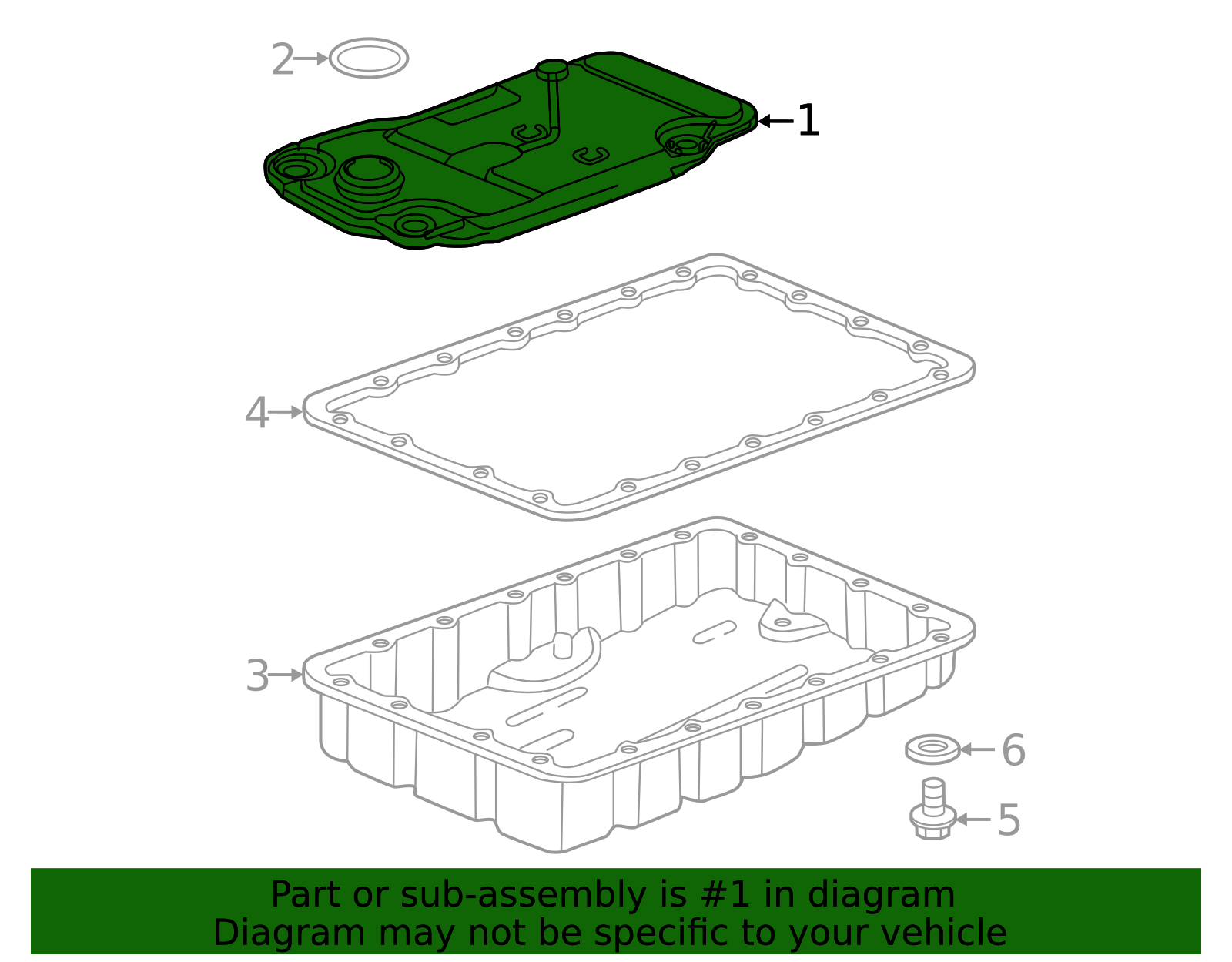 2013-2025 Toyota Transmission Oil Filter SU003-03677 | Toyota Parts Center