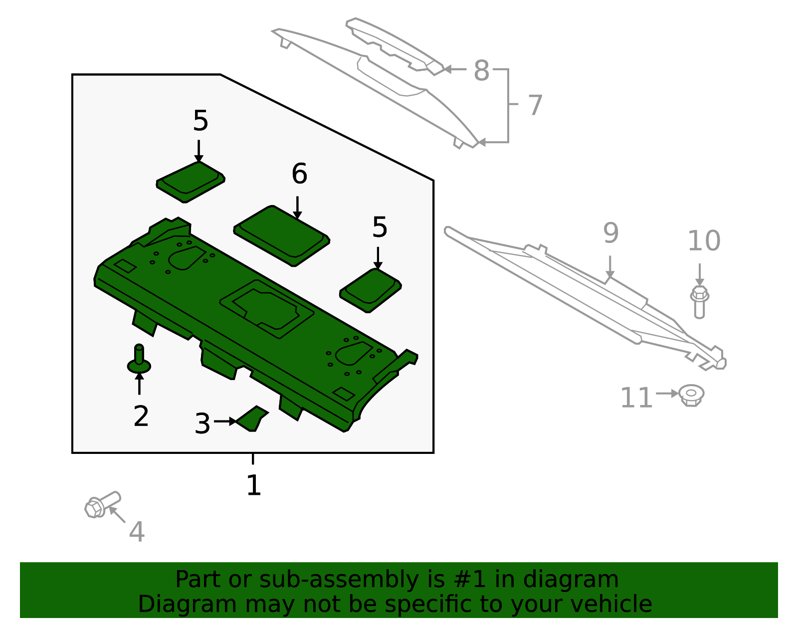 Hyundai Package Tray Trim - Rear Interior Panel - Part #85620-3M600-BR | AutoNation Parts