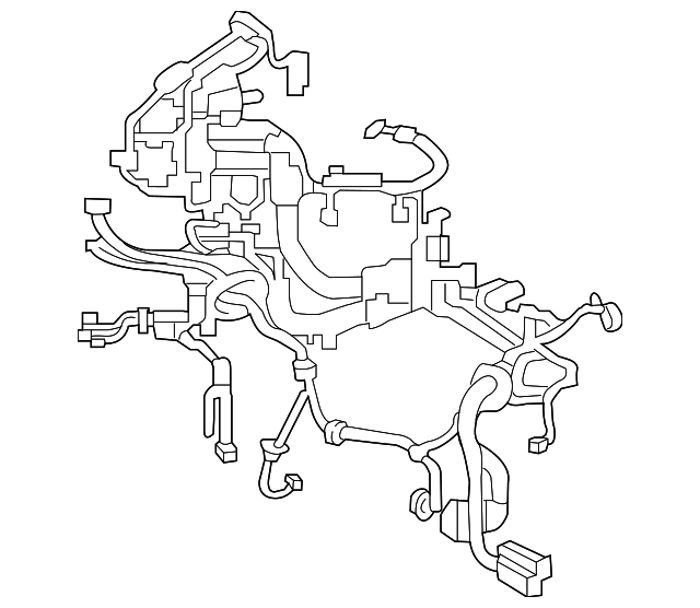 2019-2020 Nissan Altima Engine Harness 24011-6CA5A | Temecula Nissan Parts