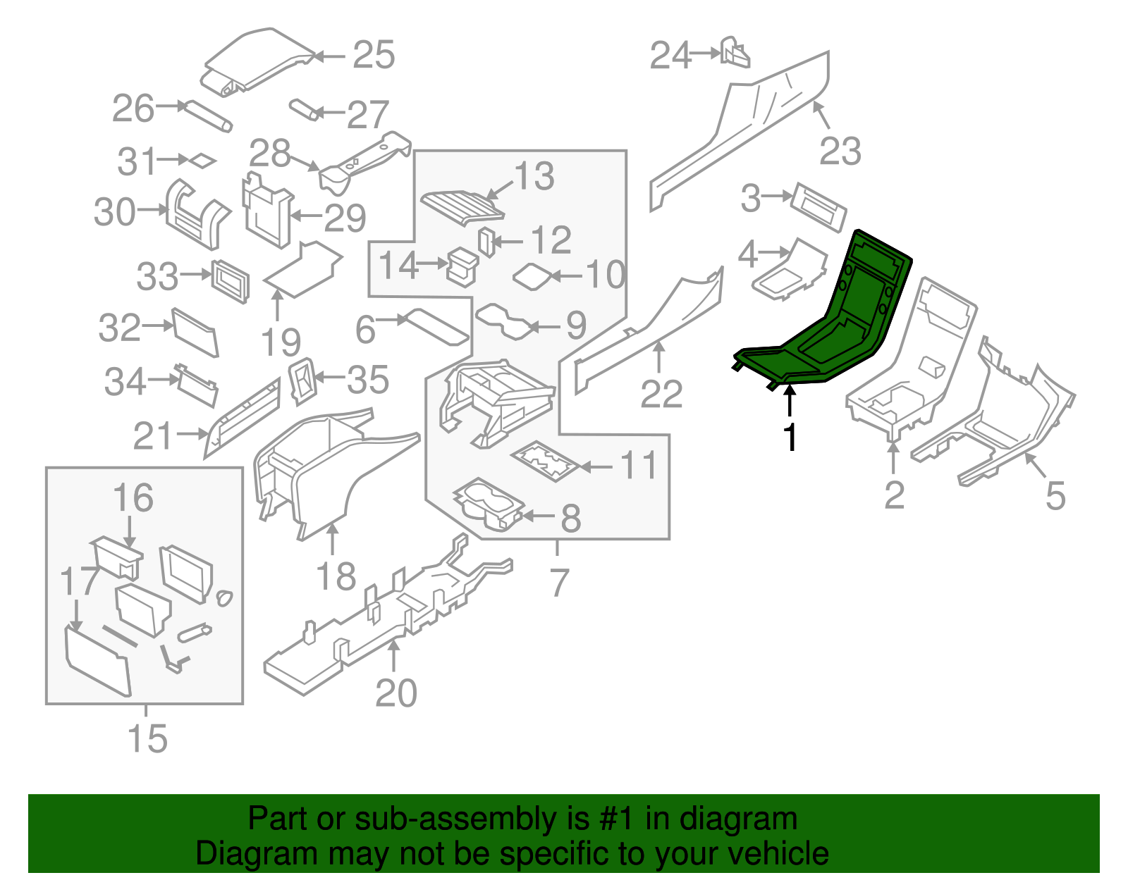 Genuine Trim Panel for 2015-2016 Volvo S80 | Part# 1284567 | Over 30% ...