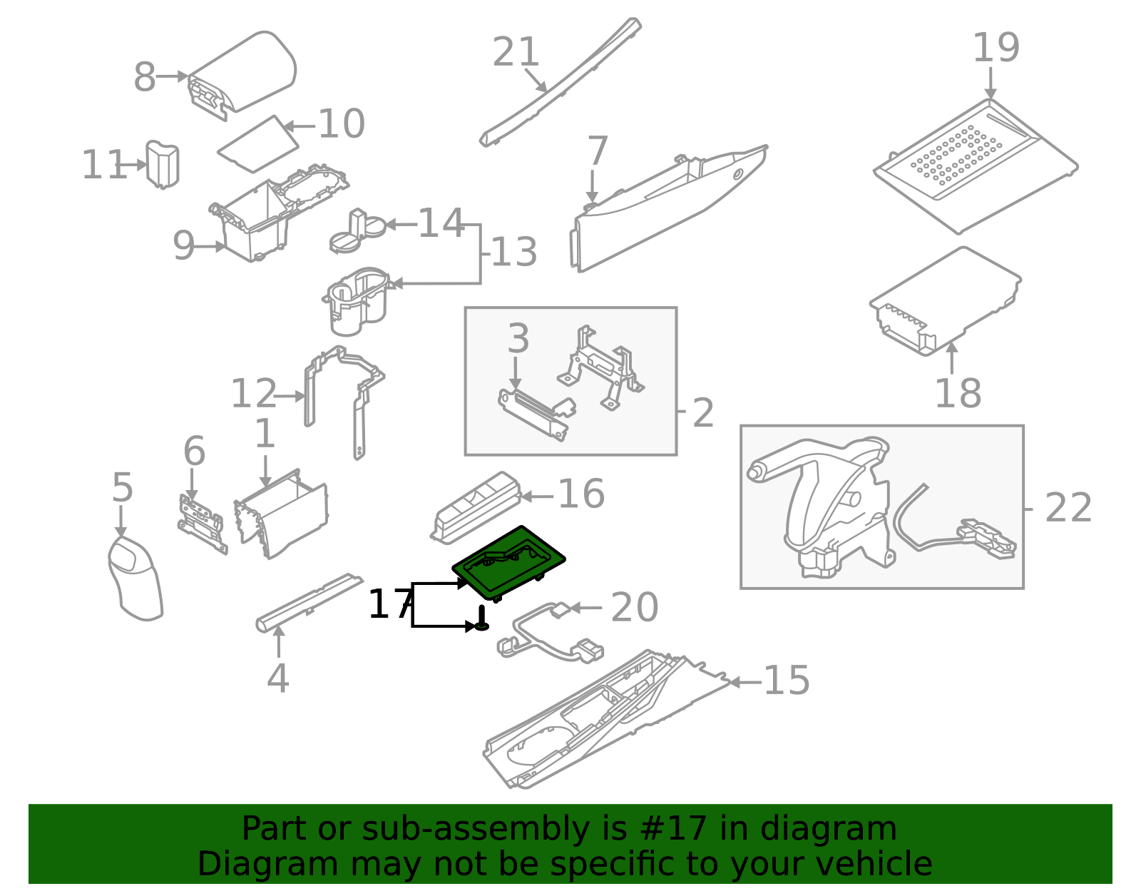 2022-2023 Hyundai Elantra N Shift Indicator 84655-AA010-LM5 | MotorMotor