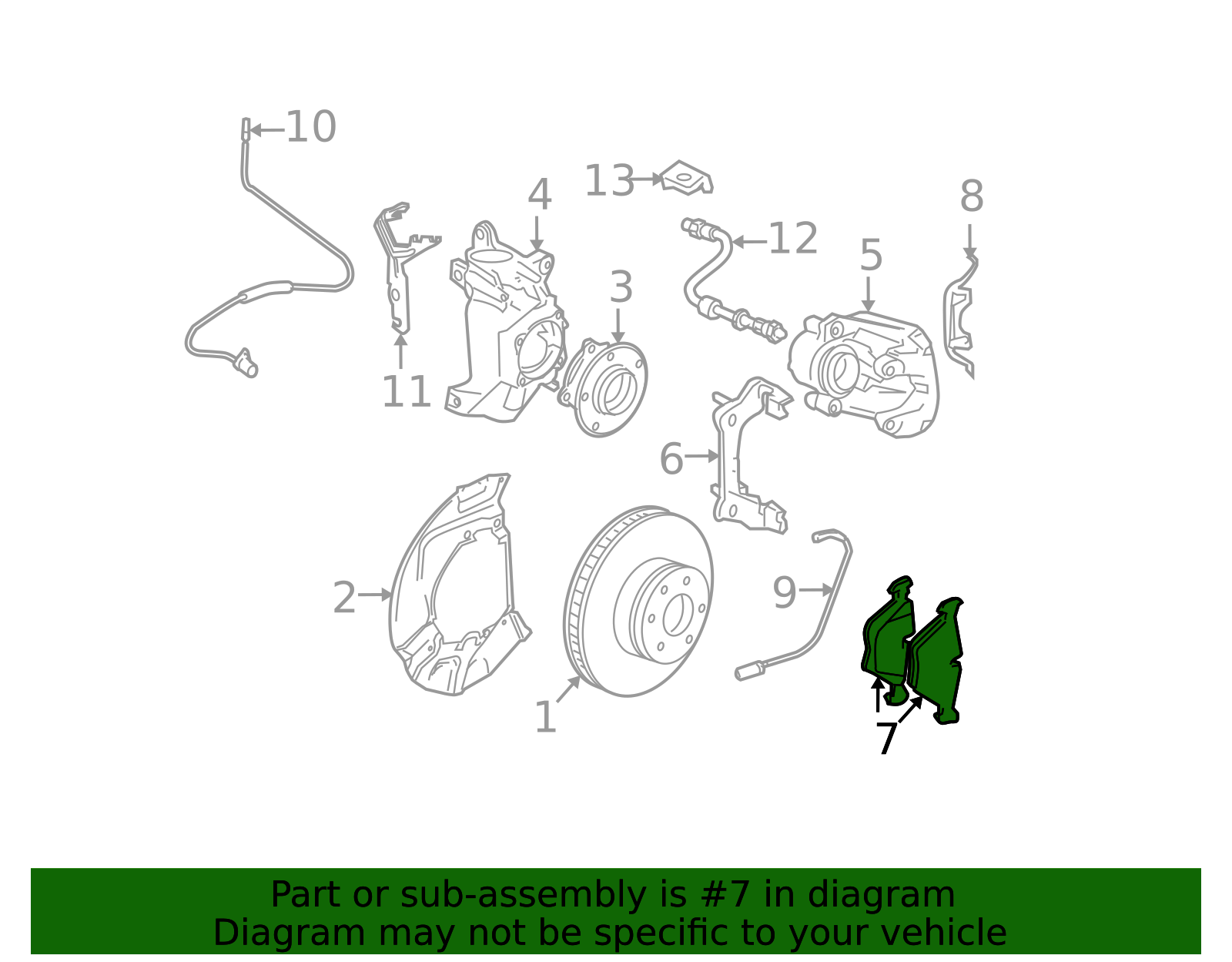 34112284065 - Brake Pads Front (34-11-2-284-065) | BMW of South Atlanta ...