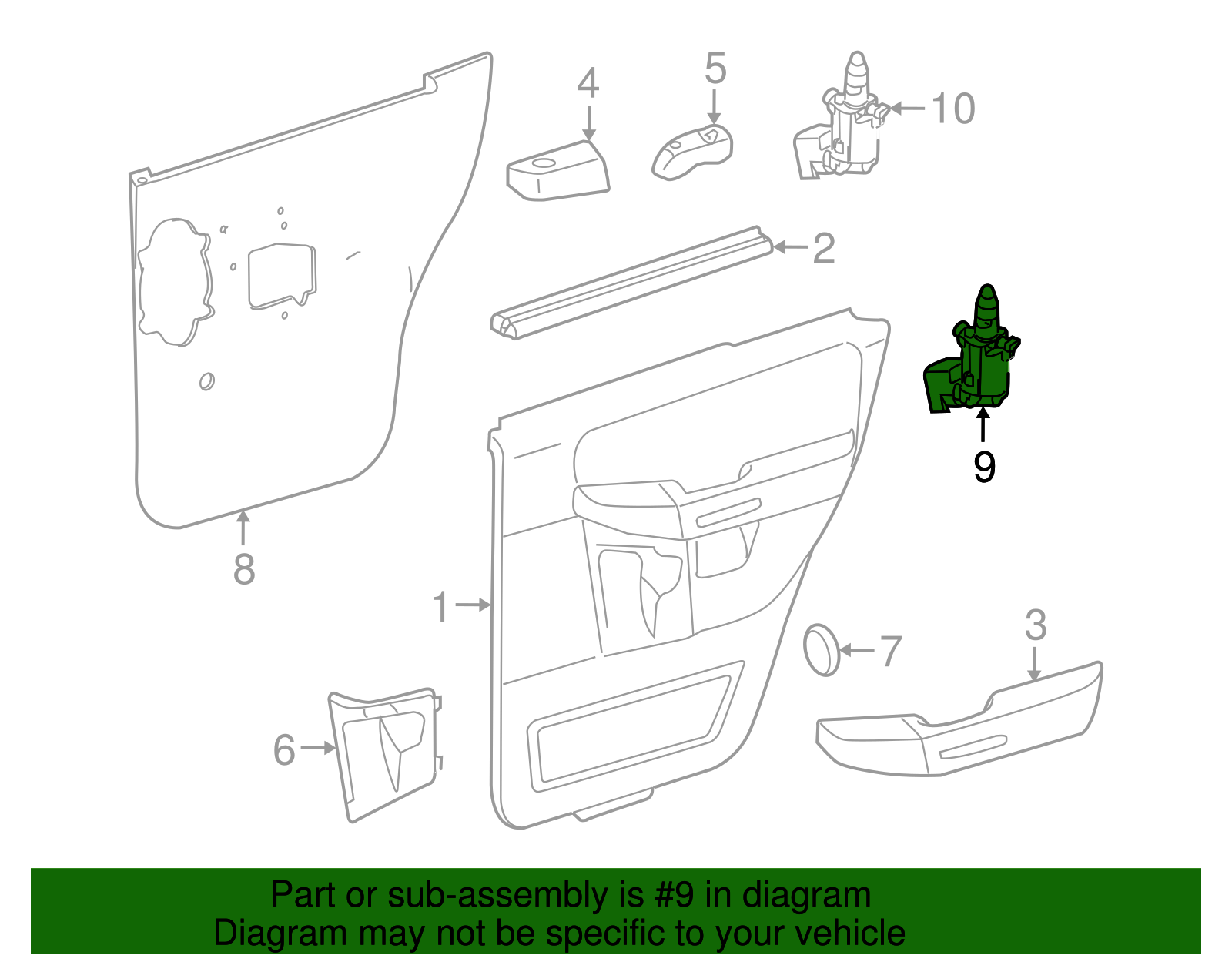 4L2Z-13713-AA - 2003-2014 Ford Door Ajar Switch - Motorcraft (SW-6121 ...