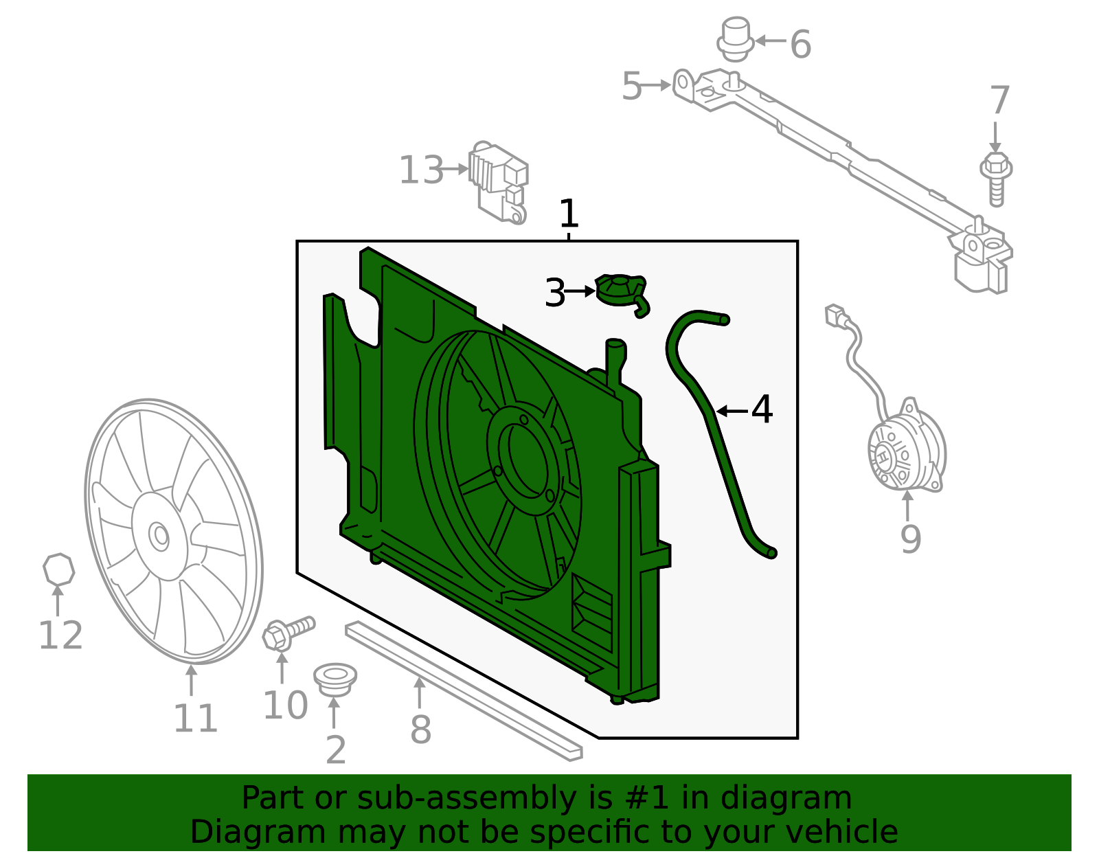 16711-21160 - High-Quality Engine Cooling Fan Shroud for 2015-2019 ...